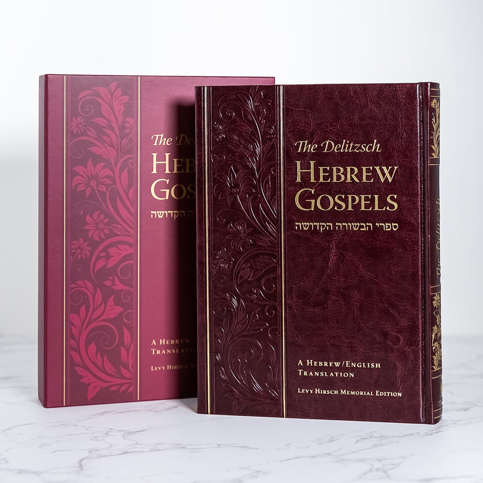 The Delitzsch Hebrew Gospels, Memorial Edition Hardcover – First Fruits ...