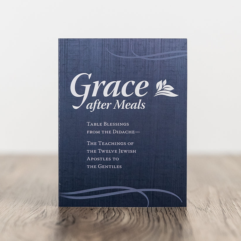 Grace After Meals, Card – First Fruits of Zion Resources Store
